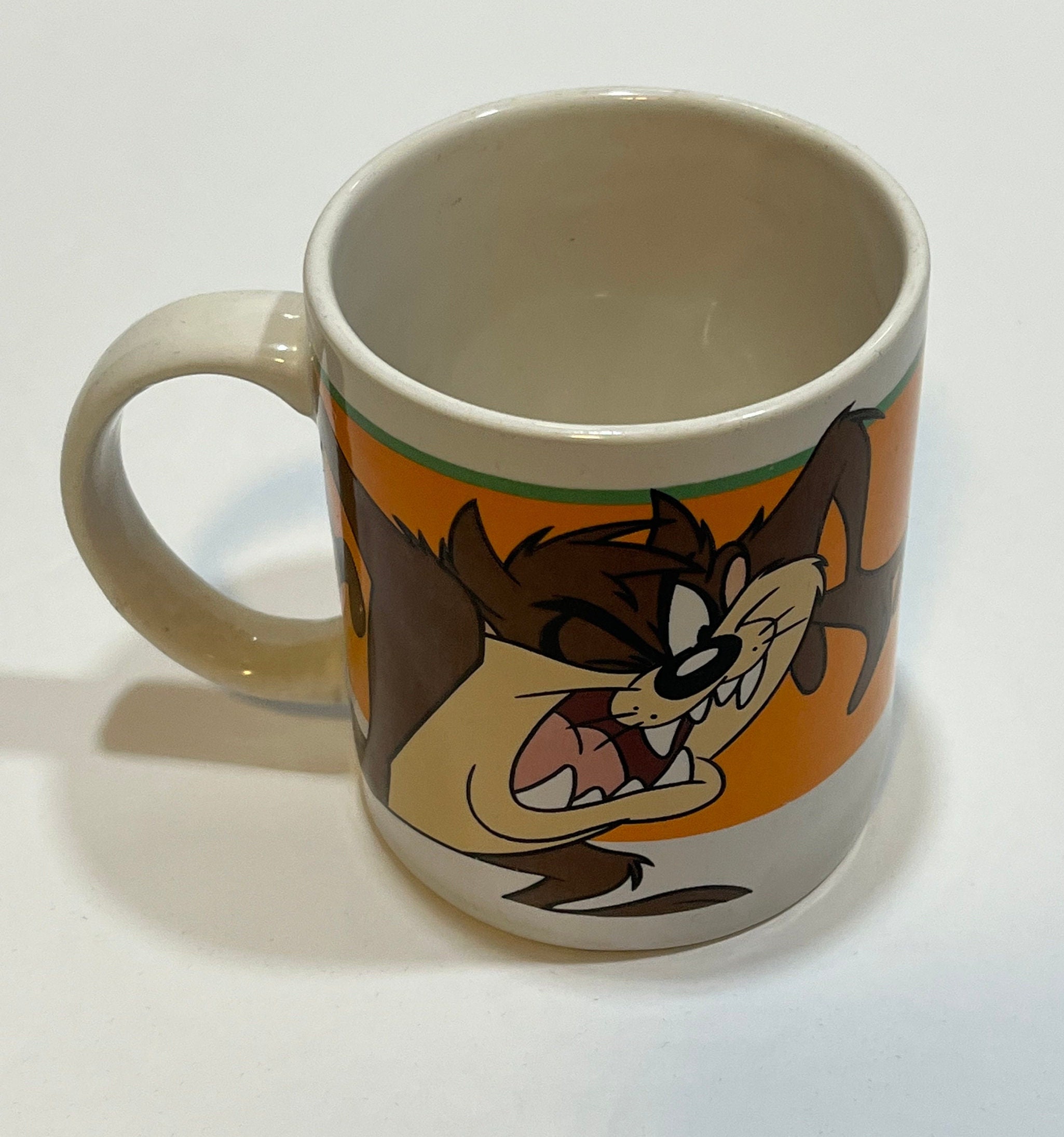 Tasmanian Devil Mug From 1998, Looney Tunes Cartoon Coffee Mug, TM ...
