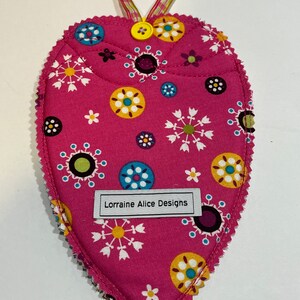 Sewing Pocket: Scissor + Supply Storage, Scrappy Crazy Quilt Pouch ...