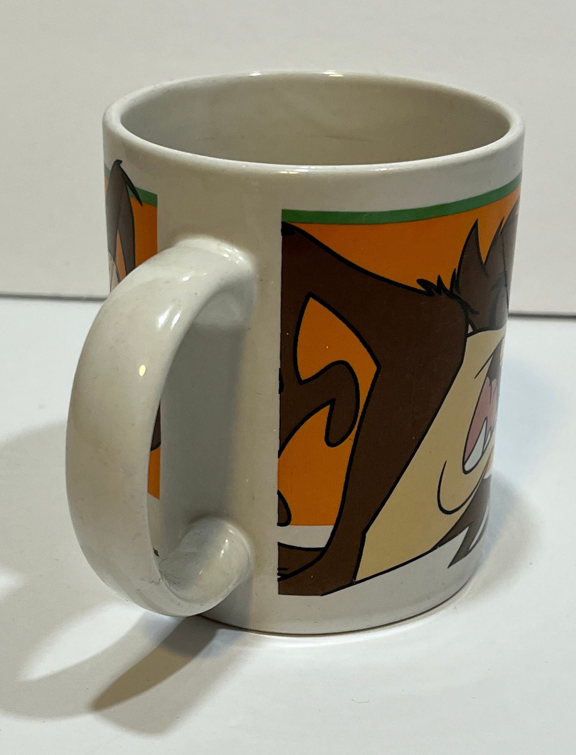 Tasmanian Devil Mug From 1998, Looney Tunes Cartoon Coffee Mug, TM ...