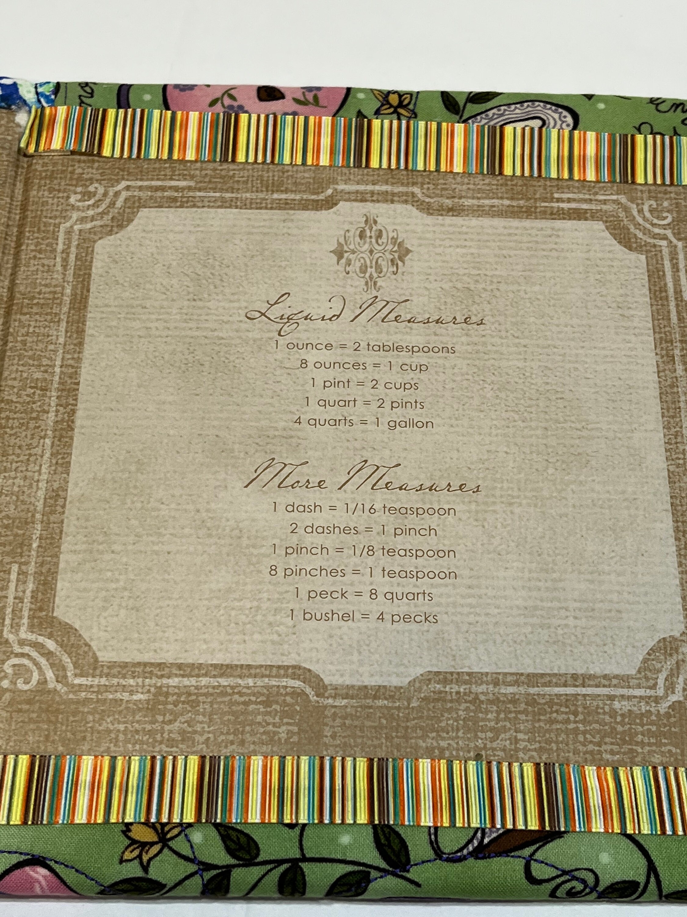 Recipe Album: Embellished Scrap Quilted Cover, Kitchen Helper With ...