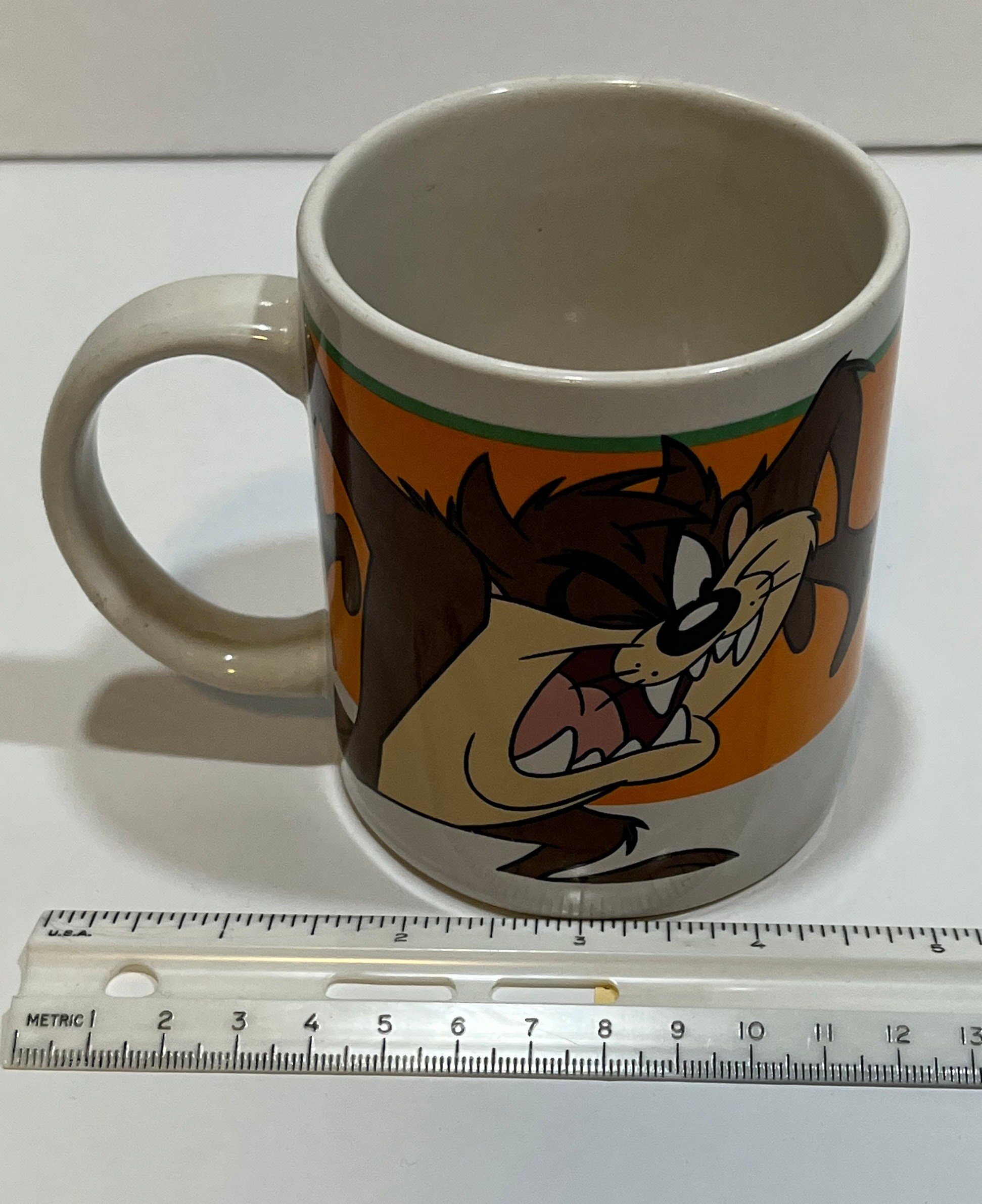 Tasmanian Devil Mug From 1998, Looney Tunes Cartoon Coffee Mug, TM ...