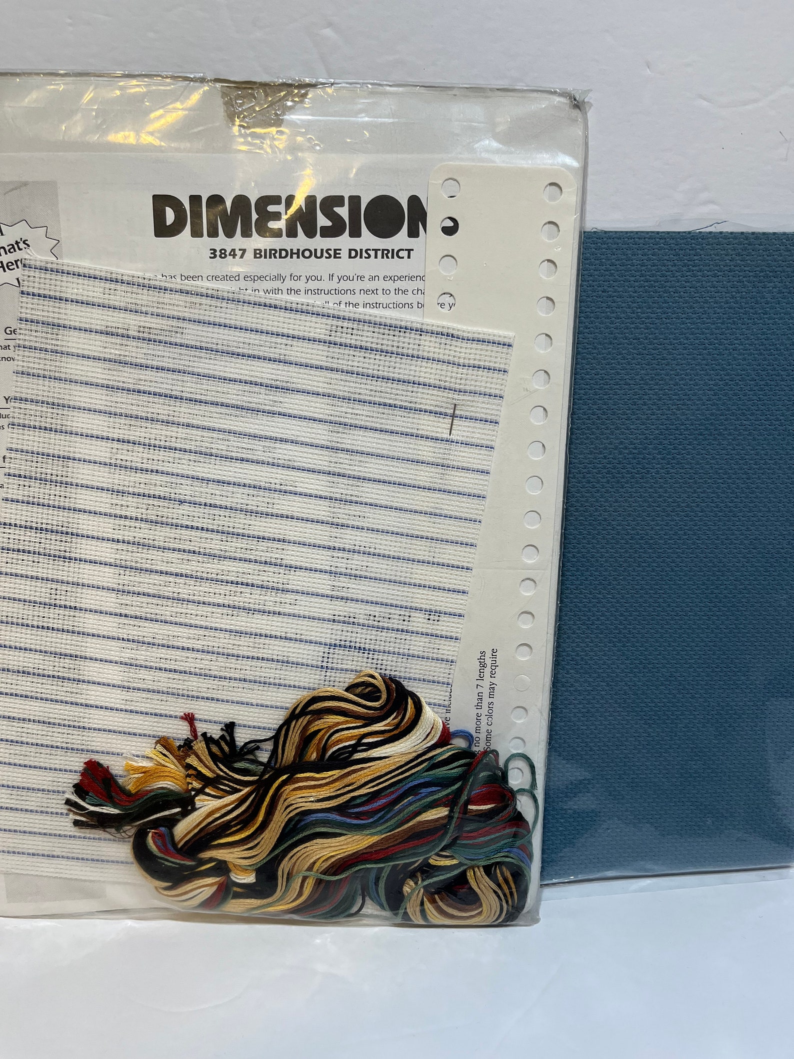 Vintage Craft Kit: '97 Dimensions by Debbie Mumm, "birdhouse District ...
