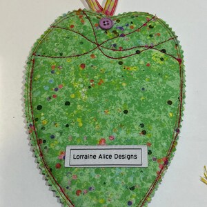 Sewing Pocket: Scissor + Supply Storage, Scrappy Crazy Quilt Pouch ...