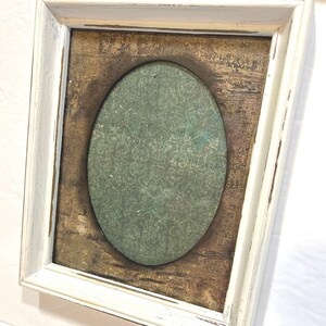 Bead Embellished Vintage Picture Frames, Set of 3: Whitewashed Rustic ...