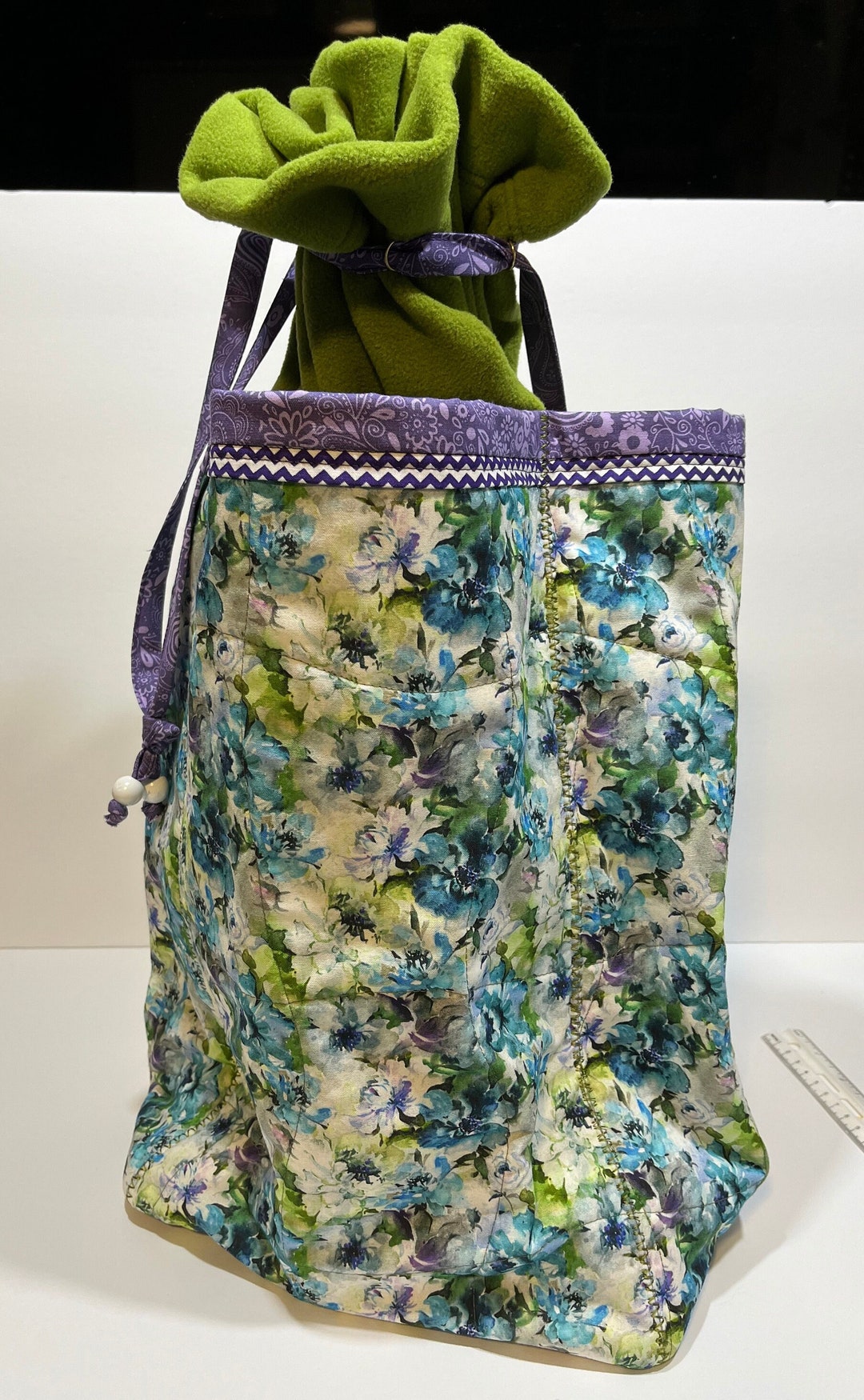 Picnic Tote Bag: Deep, Big and Sturdy Utility Storage Beach Tote, Craft ...