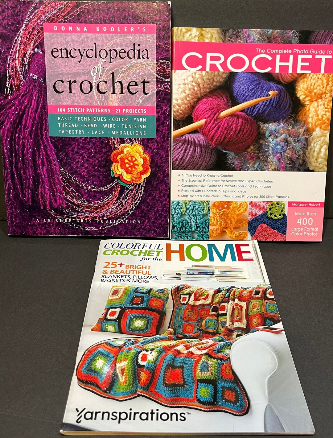 Crochet Craft Pattern Books, Your Choice: Encyclopedia of Crochet, the ...