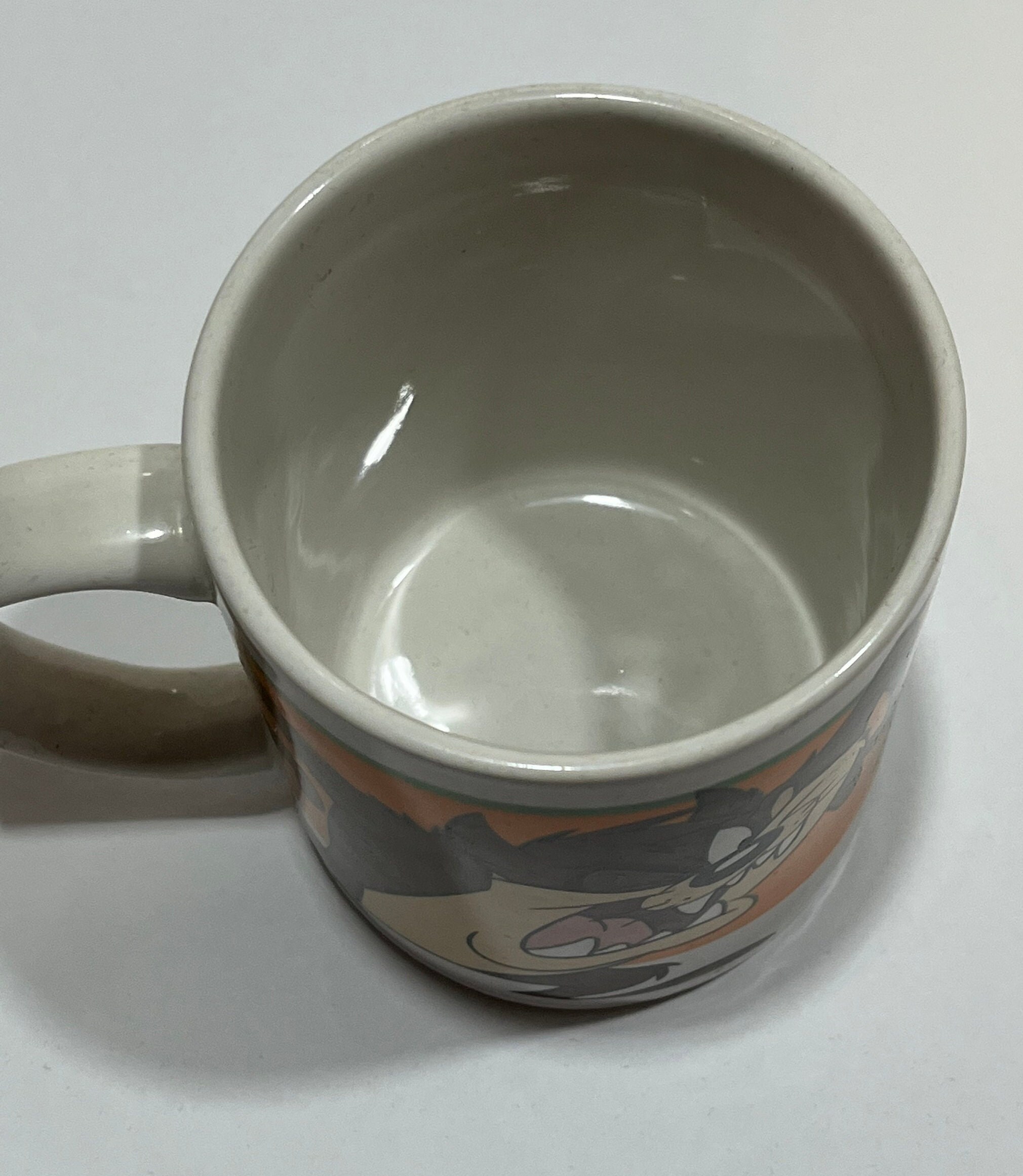 Tasmanian Devil Mug From 1998, Looney Tunes Cartoon Coffee Mug, TM ...