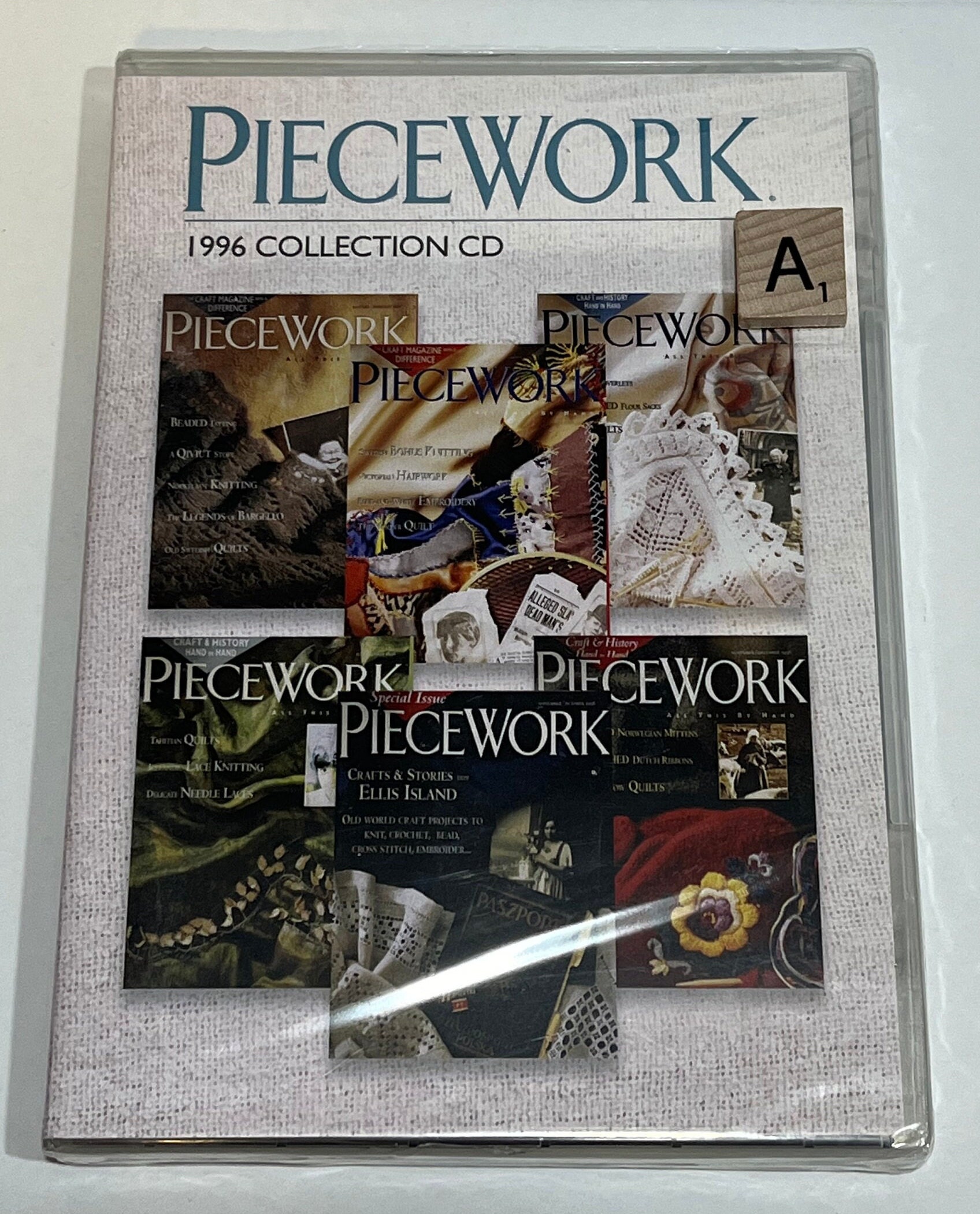 DVD Versions of Magazines: Piecework 1996, Stitch 2011 or 2012 ...