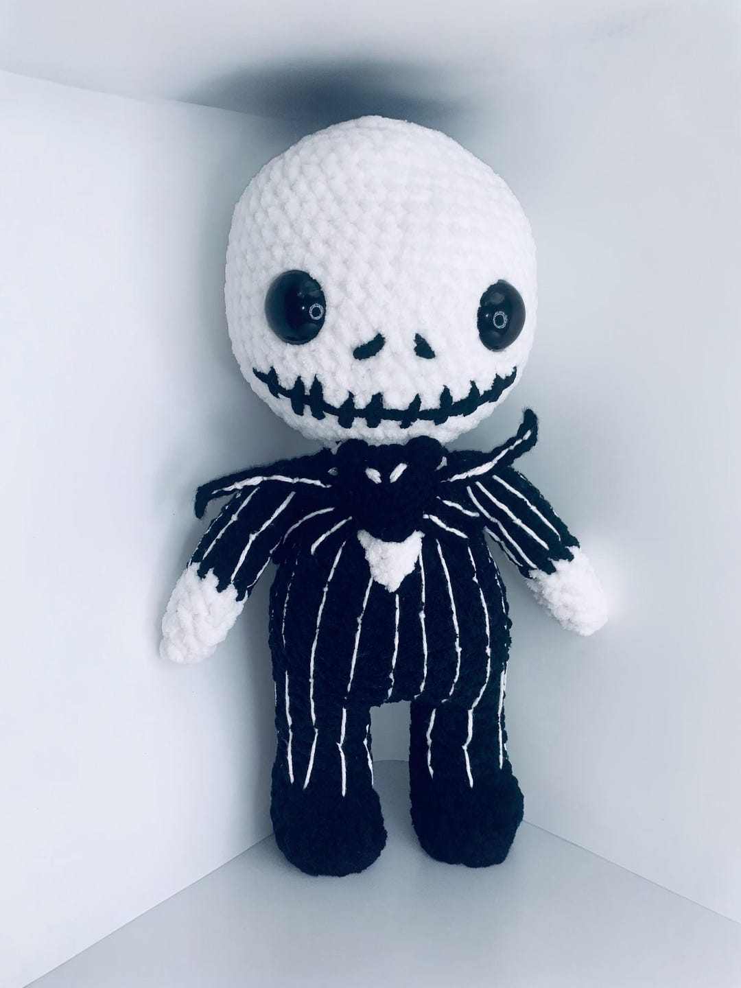 Jack Skellington Crochet, Nightmare Before Christmas, Jack Plushie - Etsy