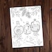 Witches Brew Coloring Page All Ages Coloring Spell Jar - Etsy