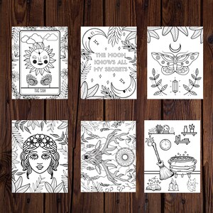 15 Pack of Magical Coloring Pages- Spiritual - Digital - All Ages ...