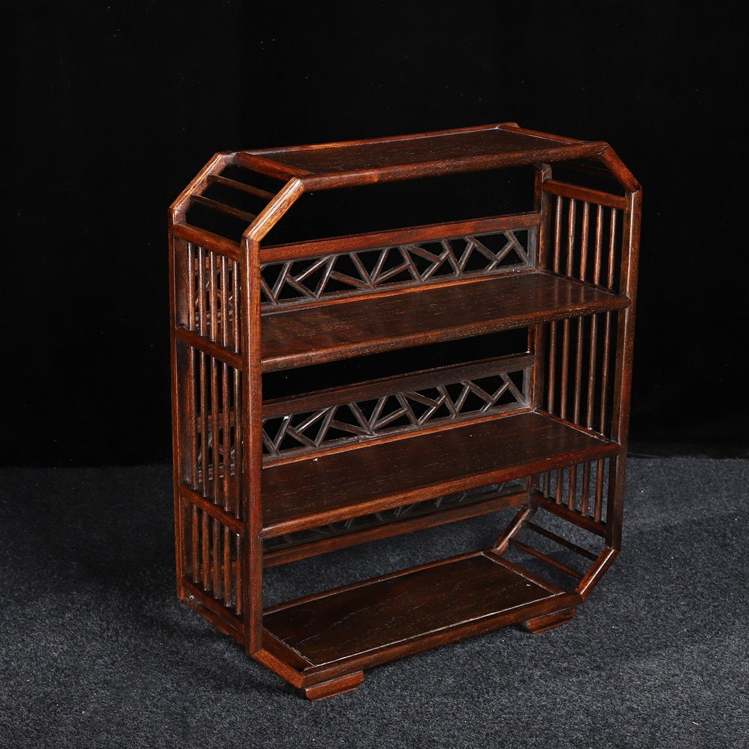 China's Pure Hand-carved Rosewood Bogu Shelf Has Collection Value and ...