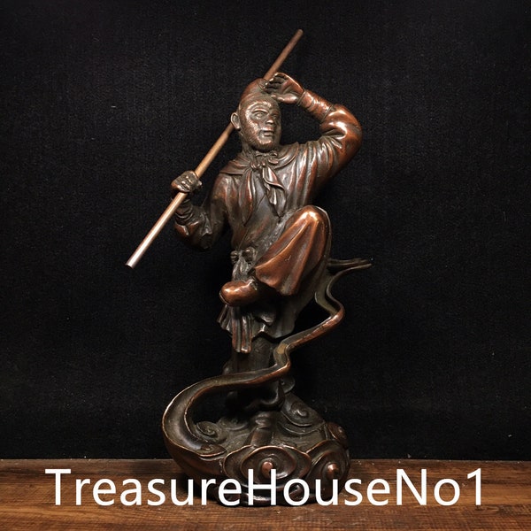 Large Monkey Statue - Etsy