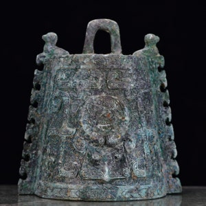 Chinese Statue Hand-carved Han Dynasty Bronze Clock Pendulum, Exquisite ...