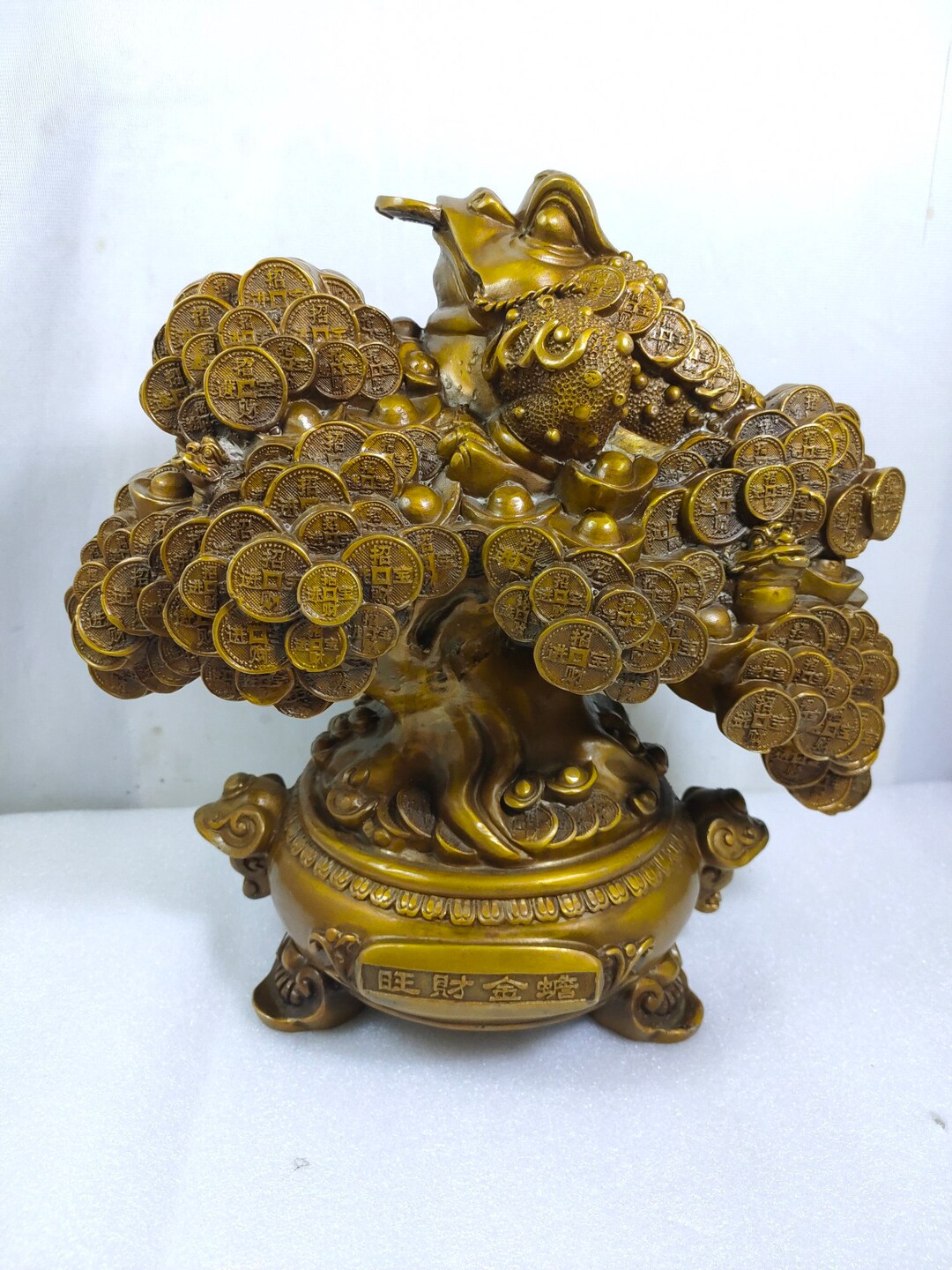 Chinese Hand-carved Brass Money Tree Ornaments Can Be - Etsy