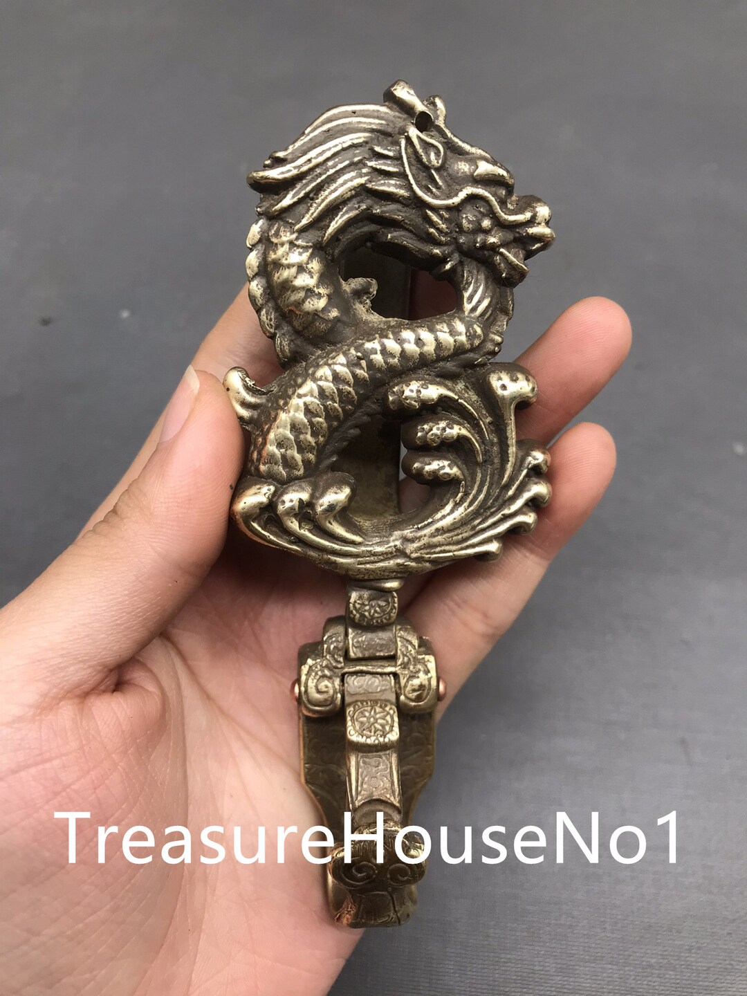 Chinese Antique Pure Copper Key Pendant Statue is Hand Carved - Etsy