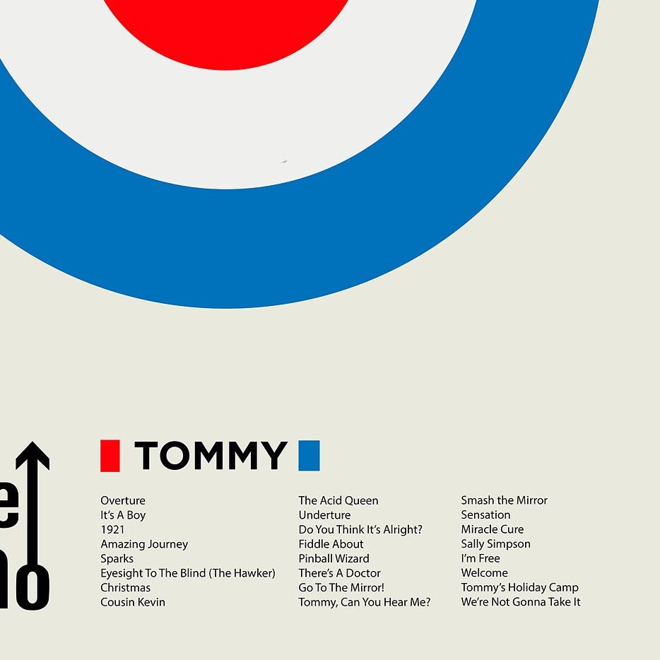 The Who. Tommy Album Printable Poster - Etsy