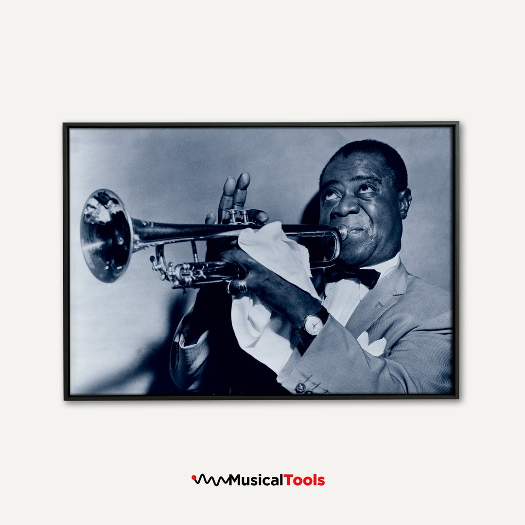 LOUISE ARMSTRONG. Louise Armstrong Printable Poster. Jazz Music Poster ...