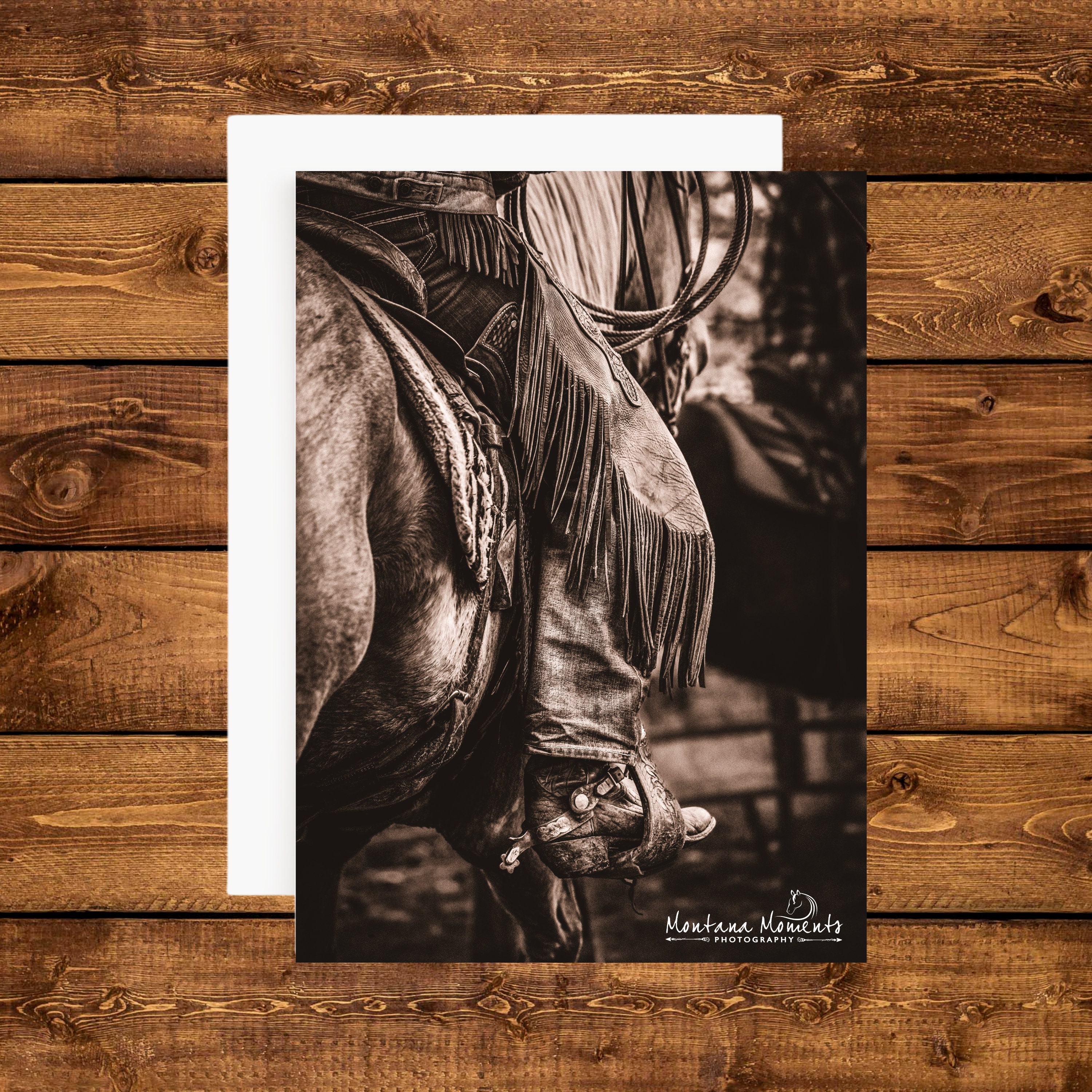 Western Cowboy Note Cards • Blank Greeting Cards • Cowboy Cards ...