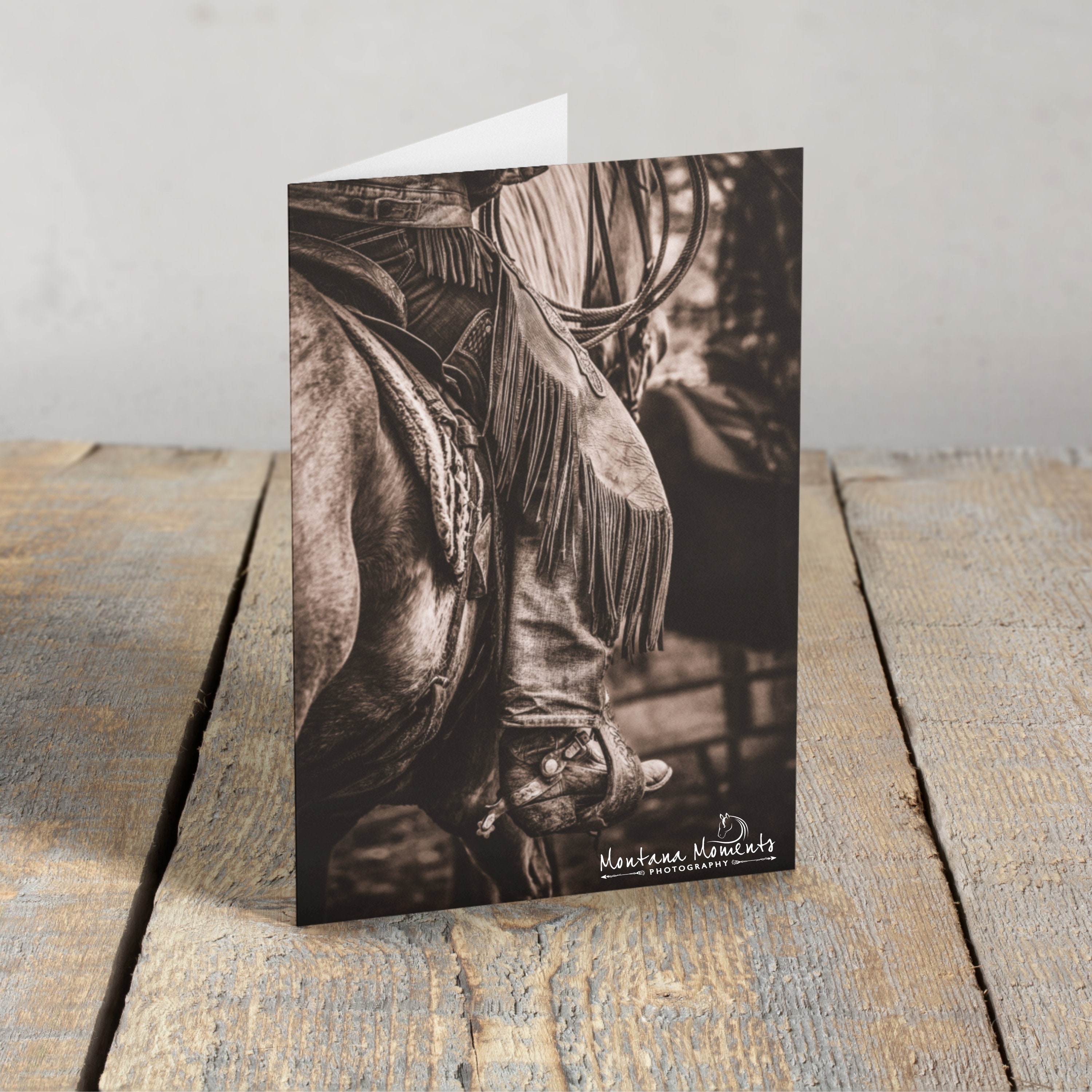 Western Cowboy Note Cards • Blank Greeting Cards • Cowboy Cards ...