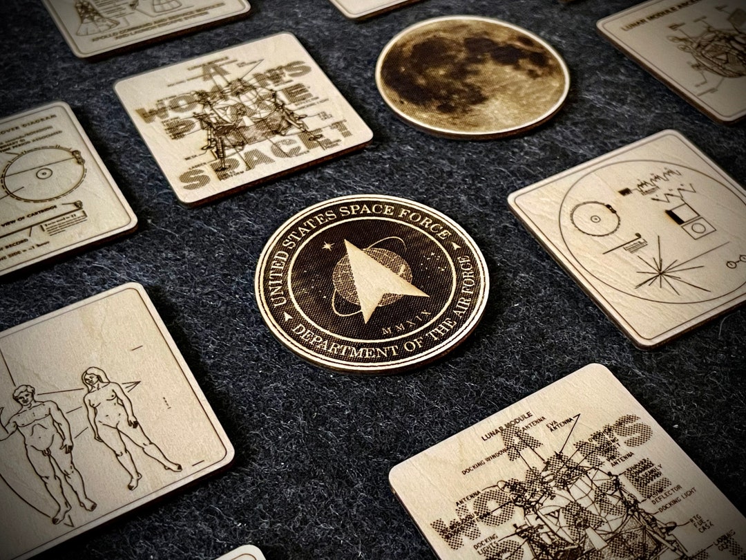 NASA, Carl Sagan, Space Force, Golden Record, Voyager Pioneer, Lunar ...