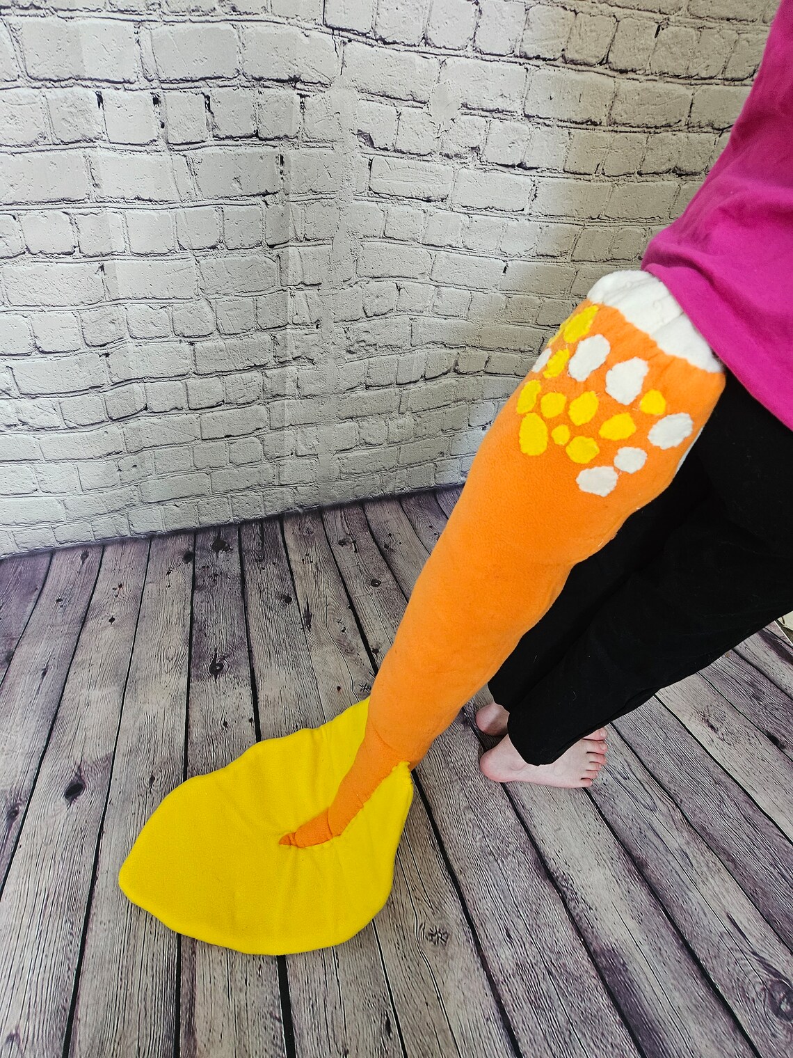 Spotted Orange Eel Fursuit Tail - Etsy