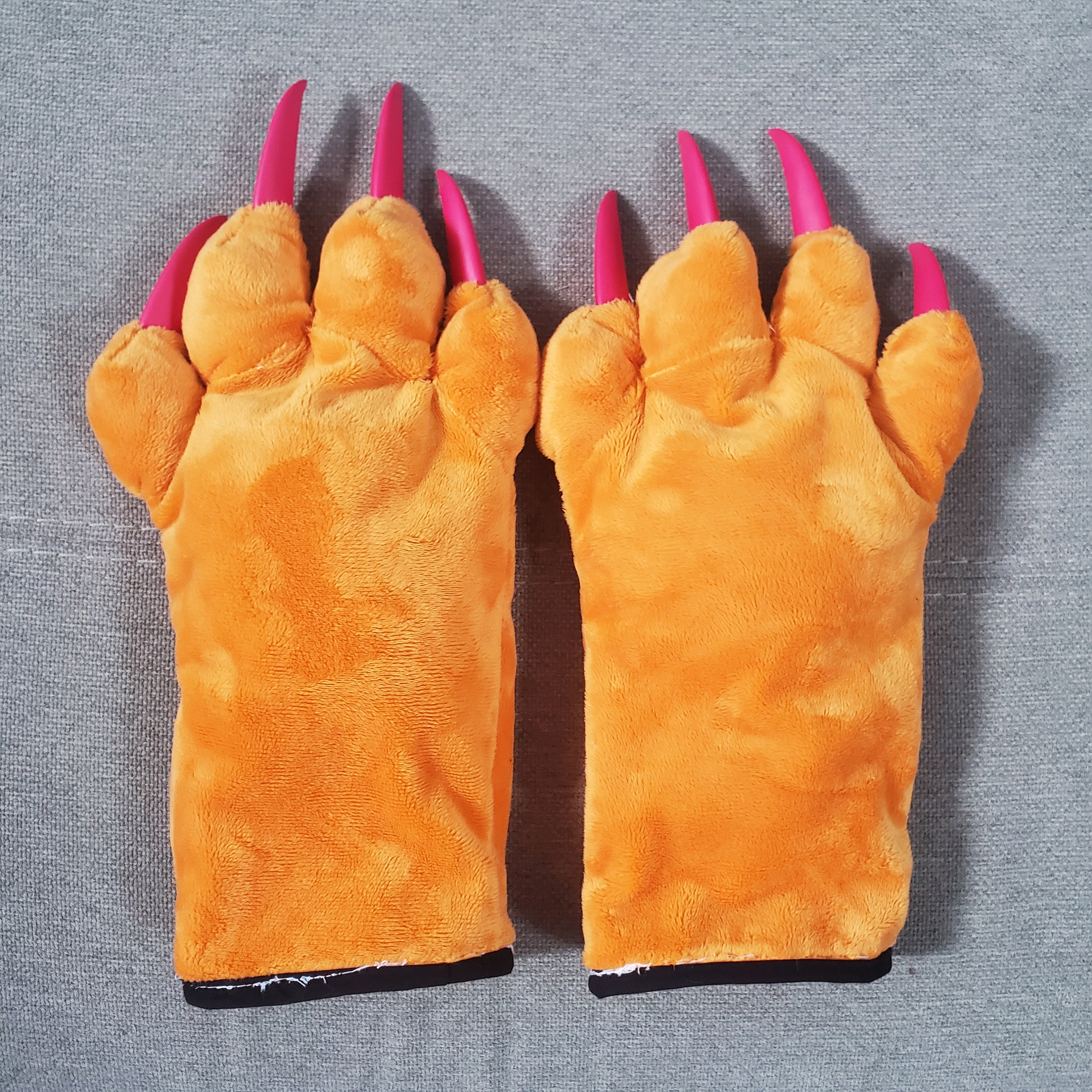 Fiery Orange Fursuit Gryphon Claws - Etsy