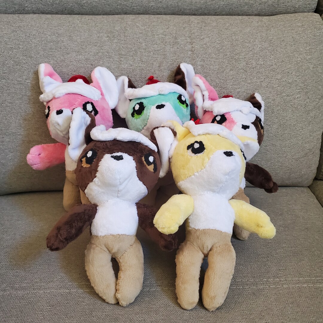 Yummy Ice Cream Fox Plush - Etsy
