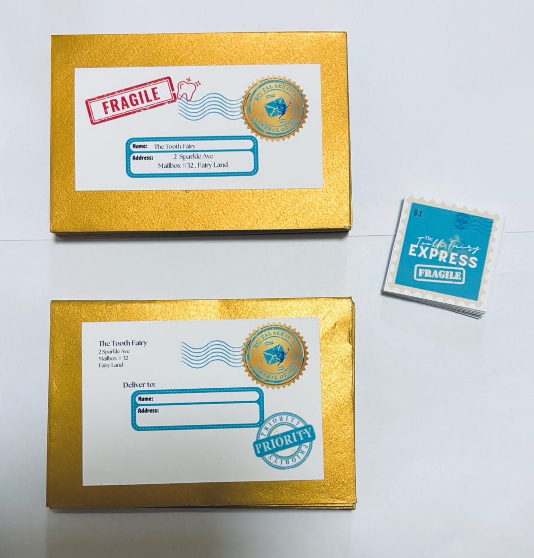 The Tooth Fairy Express Envelopes (extra) - Etsy