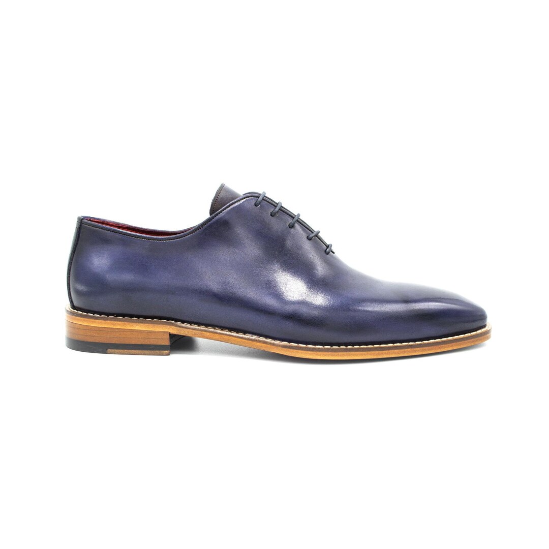 Parlo Patina Classic Leather Dress Shoes, Handmade, Men Dress Shoes ...