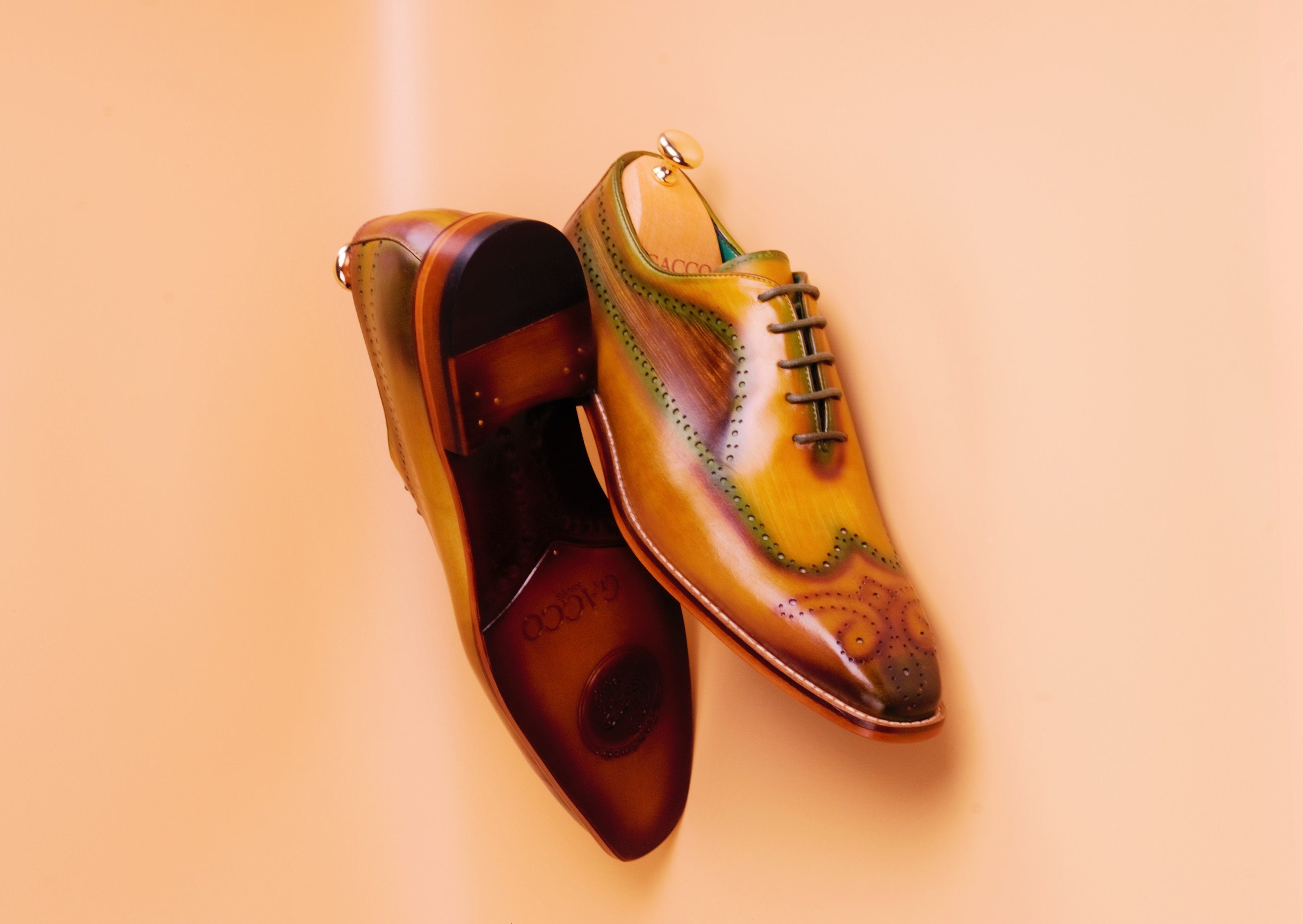 Gacco Meadow Patina Dress Shoes - Etsy
