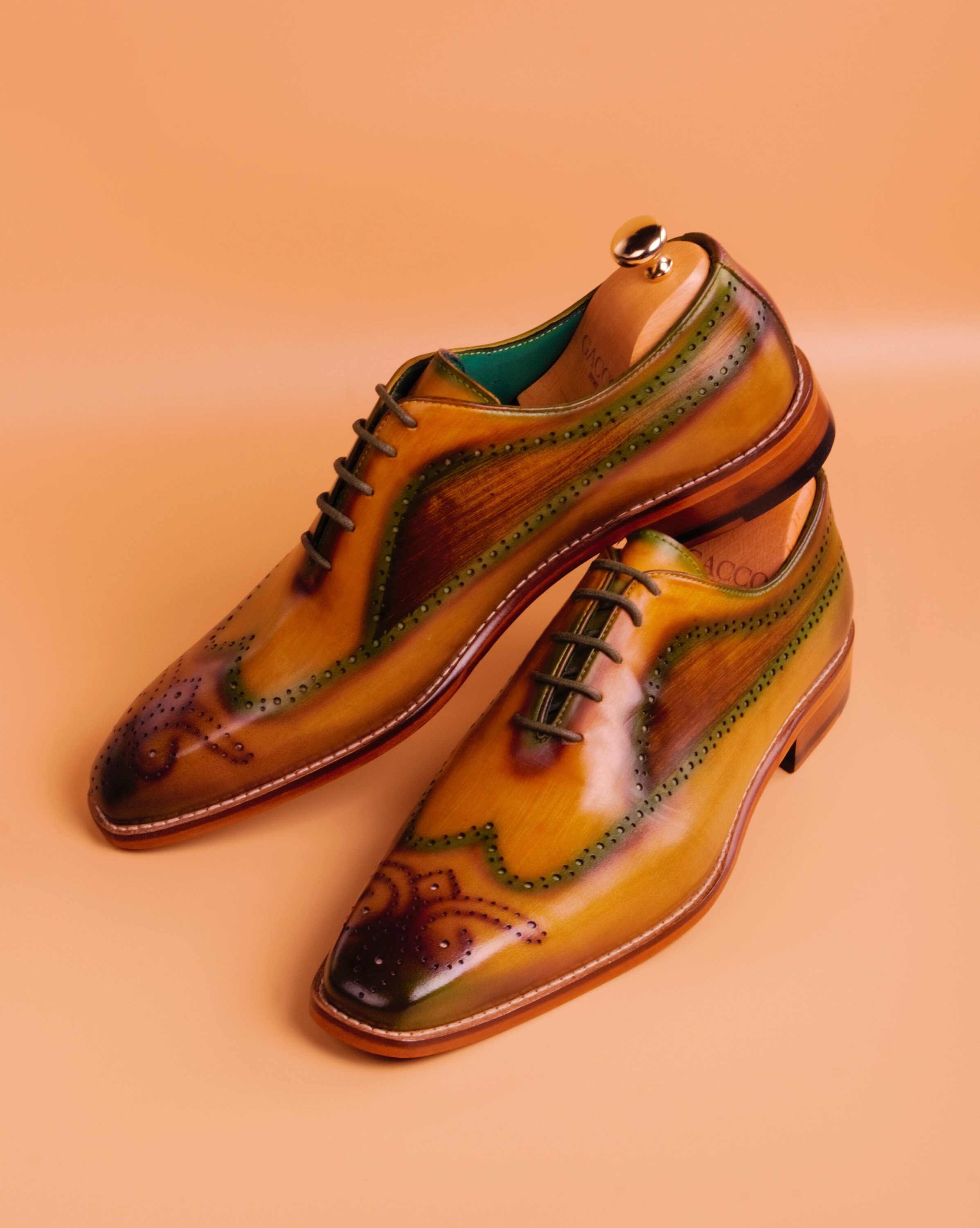 Gacco Meadow Patina Dress Shoes - Etsy