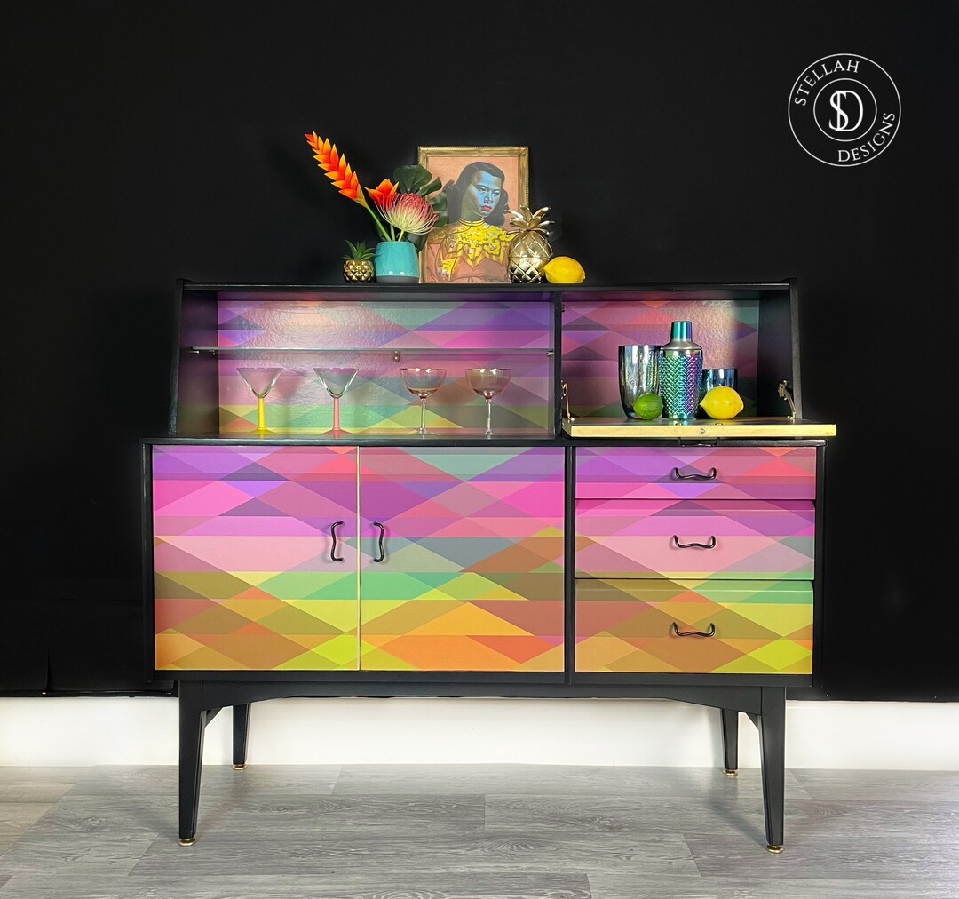 Vintage Nathan Cocktail Cabinet/sideboard - Etsy