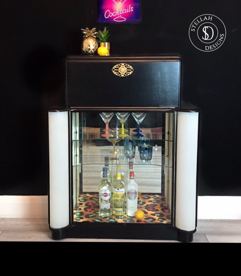 Vintage/retro Cocktail Cabinet - Etsy UK