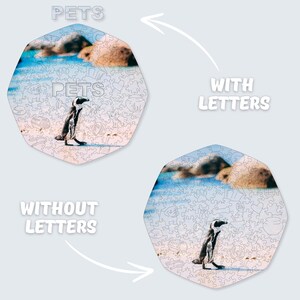 Custom Wooden Puzzle With Your Pet, Eco Puzzle From Photo, Custom Photo ...