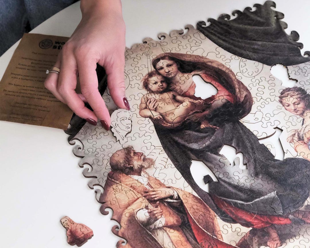 Art Teacher Appreciation Gift - the Sistine Madonna by Raphael Puzzle ...