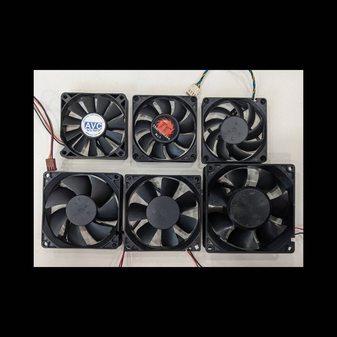 Computer Fans (6), Craft Supply, Computer Parts, Nerdy, Geeky, Robot ...