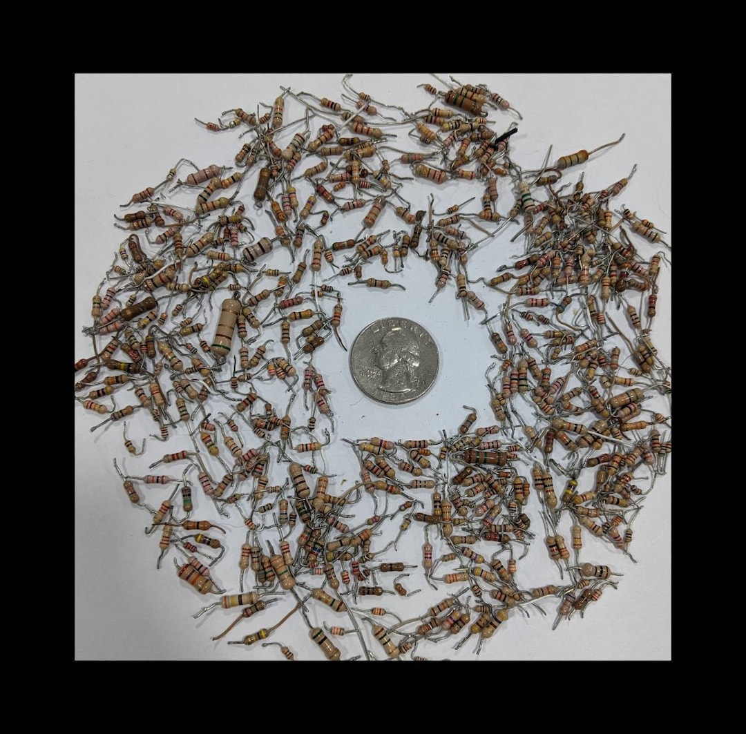 100+ Resistors Computer Parts, Components, Pieces for Craft and Jewelry ...