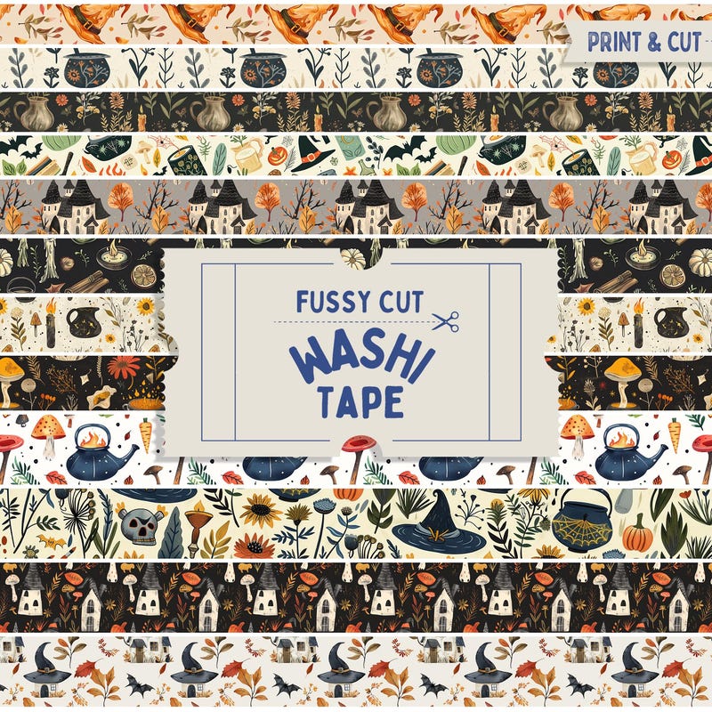 Halloween Washi Tape - Etsy