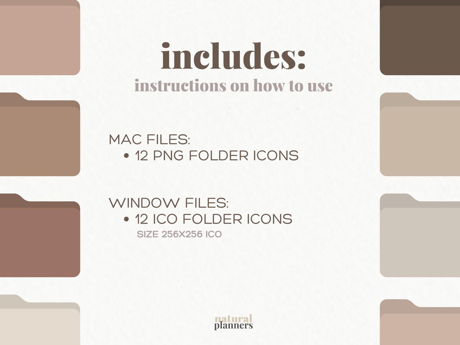 Neutral Colourful Folder Icons, Mac Folder Icons, Windows Folder Icons ...