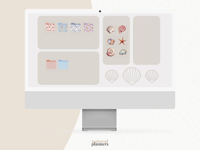 Boho Beach Folder Icons, Mac Folder Icons, Windows Folder Icons ...