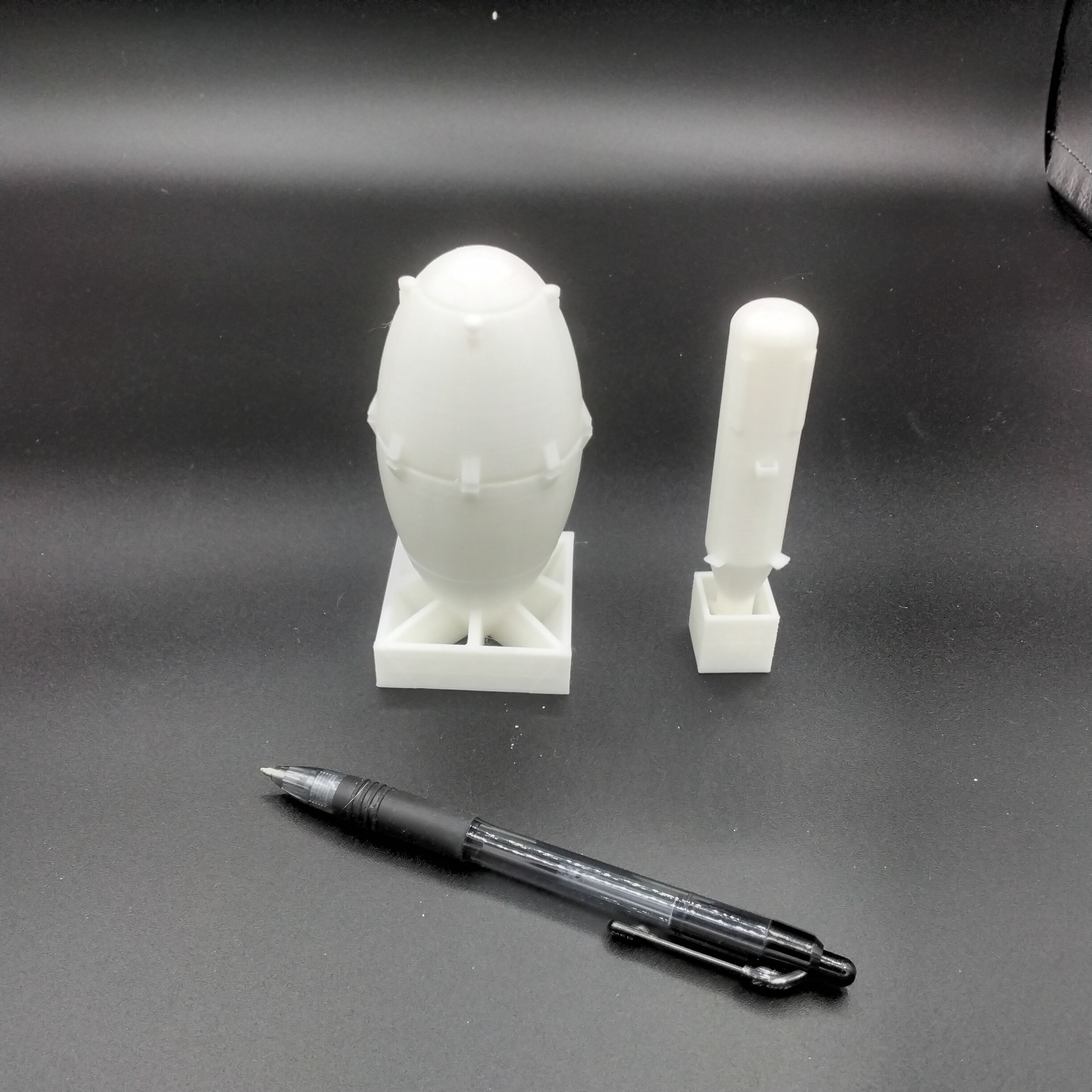 Little Boy and Fat Man Nuclear Bomb Models - Etsy