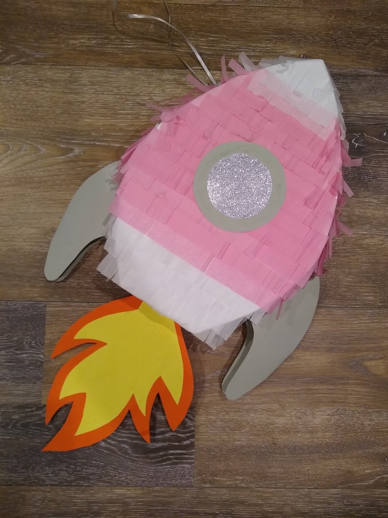 Rocket Ship Pinata Space Ship Piñata Space Party Pinata With - Etsy