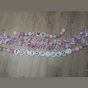 Personalized Name Garland Classroom Decor Teacher Name Custom Ts ...