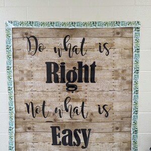 Classroom Borders for Bulletin Boards Greenery Borders Farmhouse ...