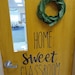 Classroom Door Sign Farmhouse Classroom Decor Home Sweet Classroom ...