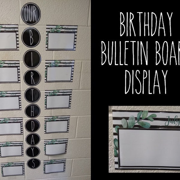 Classroom Birthday - Etsy