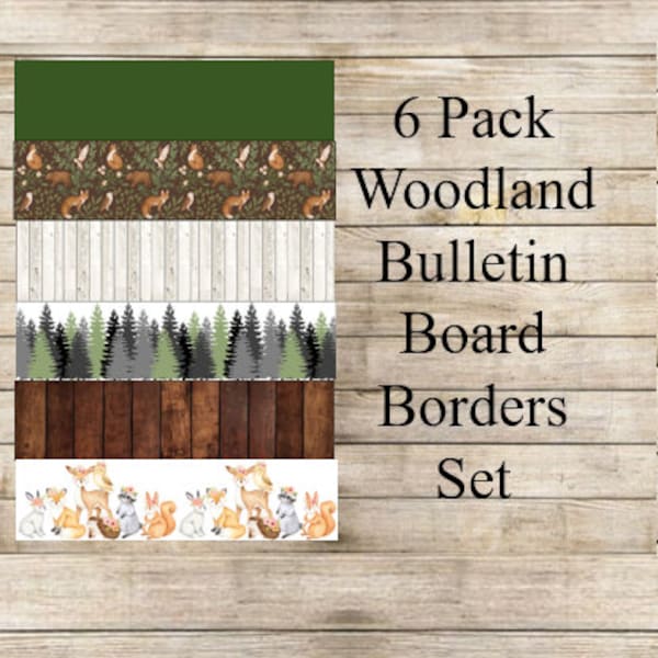 Woodland Classroom - Etsy