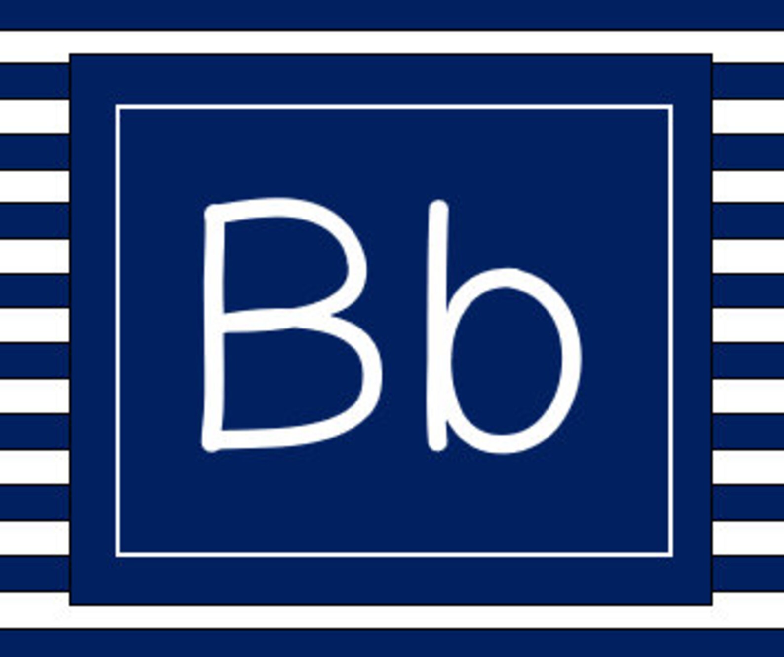 Navy Classroom Theme Decor Printable Blue Classroom Teacher | Etsy