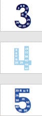 Multiples Poster Blue Classroom Decor Upper Elementary Math Classroom ...